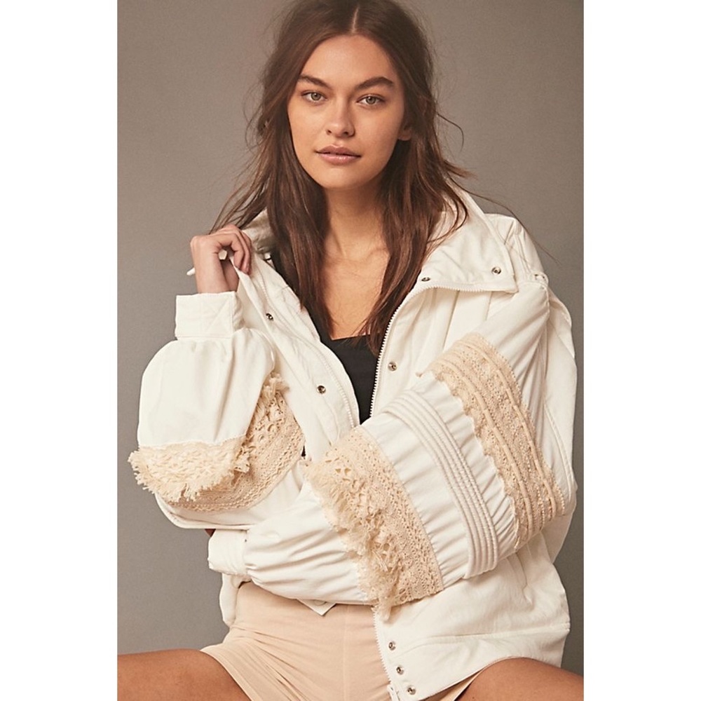 Free People Solstice Bomber Jacket - Gem